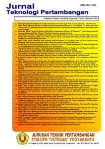 ANALISIS PENGARUH MUKA AIR TANAH TERHADAP KESTABILAN LERENG PADA TAMBANG BATUBARA PT. BUKIT ASAM ...